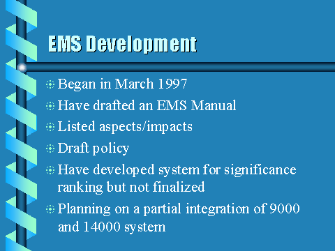 EMS Development